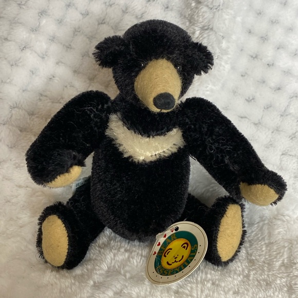 bear essentials | Other | Vintage Bear Essentials Mohair Jointed Bear ...
